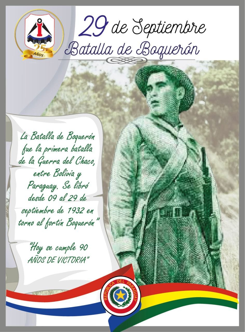 29 de Septiembre Batalla de Boquerón – Facultad de Ingeniería